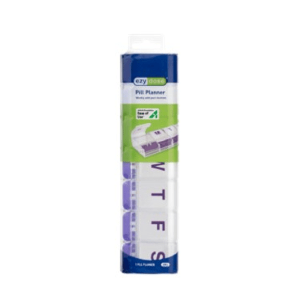 Buy Ezy Dose Push Button Pill Organizer and Planner 7 Day 2XL Online
