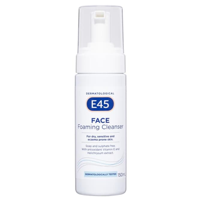 Buy E45 Face Foaming Cleanser 150ml Online