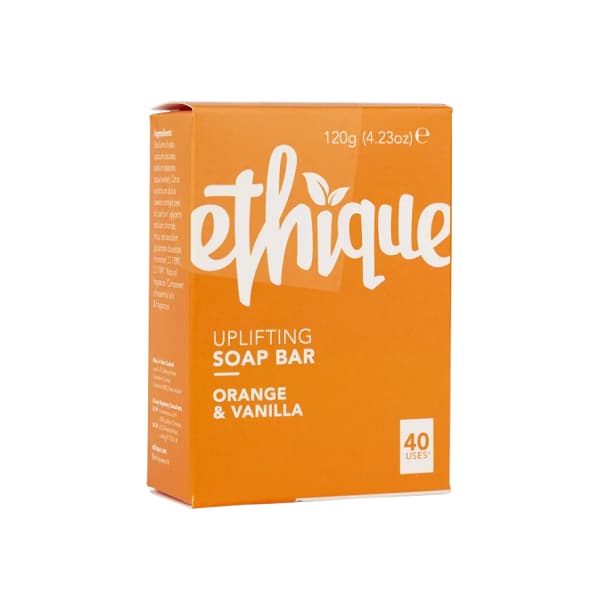 Buy Ethique Uplifting Soap Bar Orange and Vanilla 120g Online