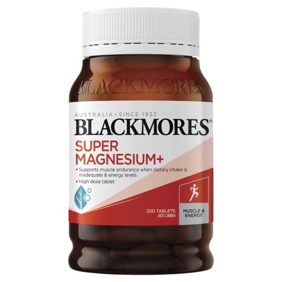 Buy Blackmores Super Magnesium Plus 200 Tablets Online