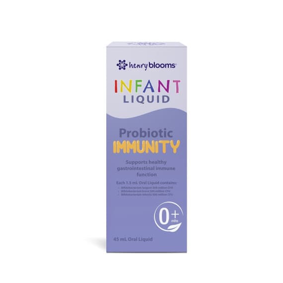 Buy Henry Blooms Infant Liquid Probiotic Immunity 45ml Online