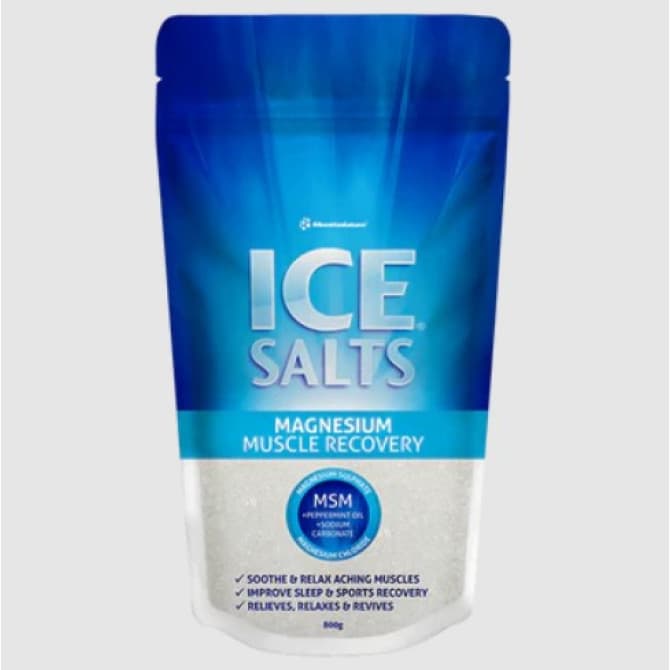 Buy Mentholatum Ice Salts Magnesium Muscle Recovery 800g Online