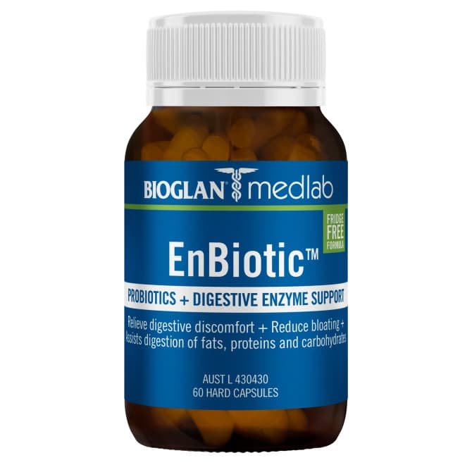 Buy Bioglan MedLab EnBiotic 60 Capsules Online