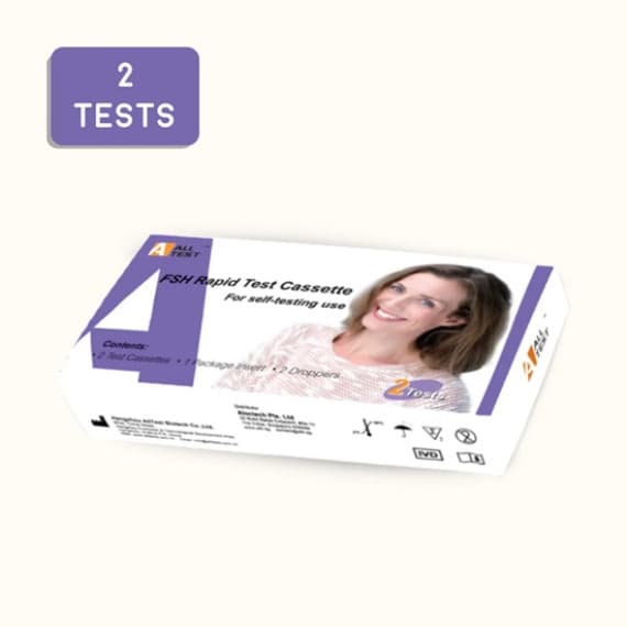 Buy All Test Follicle Stimulating Hormone Fsh Rapid Self Test 2 Packs