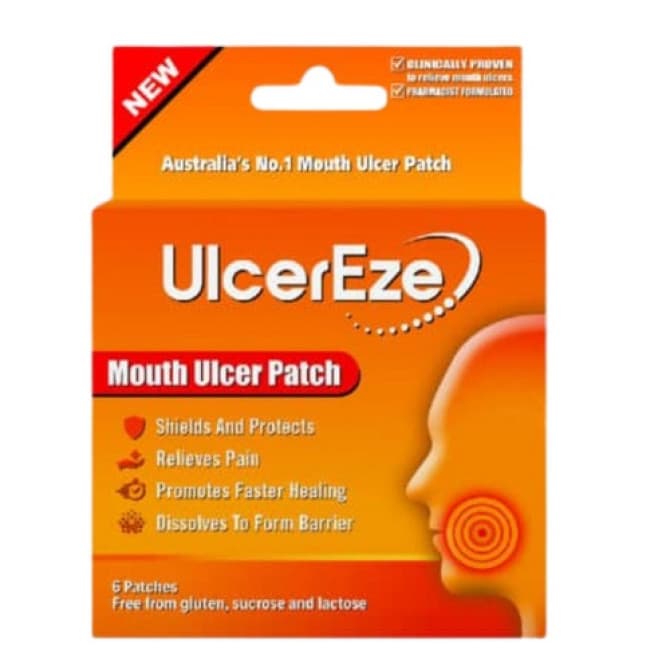 Buy UlcerEze Mouth Ulcer Patch 6 Packs Online