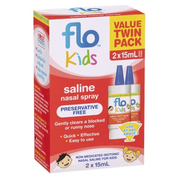 Buy FLO Kids Saline Nasal Spray Online Pharmacy Direct