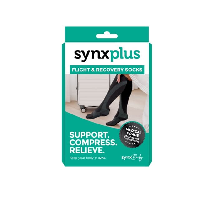 Buy Synxbody SynxPlus Flight Recovery Socks Online Pharmacy Direct