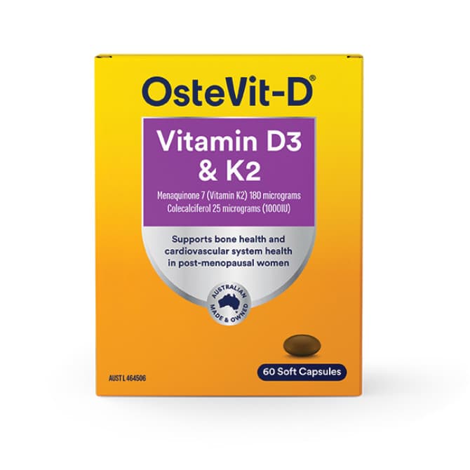 Buy OsteVit D Vitamin D3 and K2 60 Tablets Online