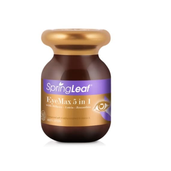 Buy SpringLeaf EyeMax 5 in 1 with Bilberry Plus Lutein Plus Zeaxanthin ...