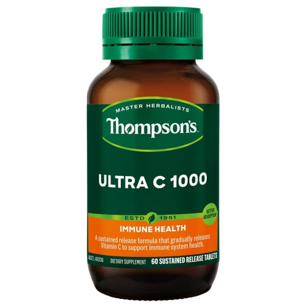 Buy Thompsons Ultra C 1000mg 60 Tablets Online