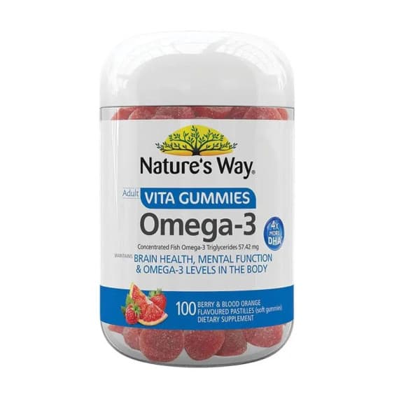 Buy Natures Way Adult Vita Gummies Omega 100 Gummies Online