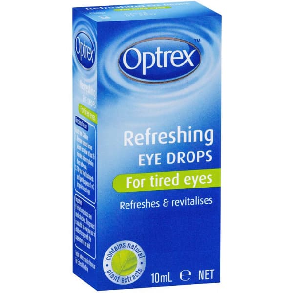 Buy Optrex Refreshing Eye Drops 10ml Online | Pharmacy Direct