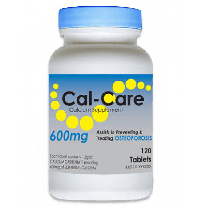 Buy Cal Care 600mg 120 Tablets Online