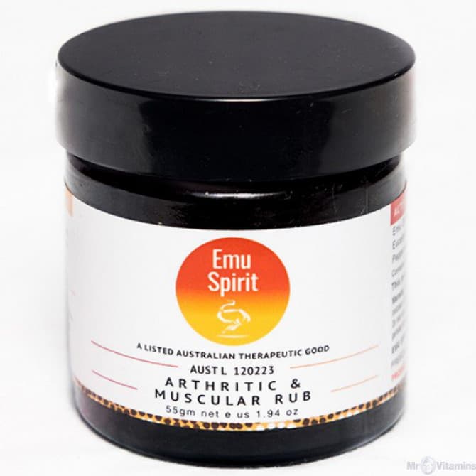 Buy Emu Spirit Muscular and Arthritic Rub 55g Online | Pharmacy Direct