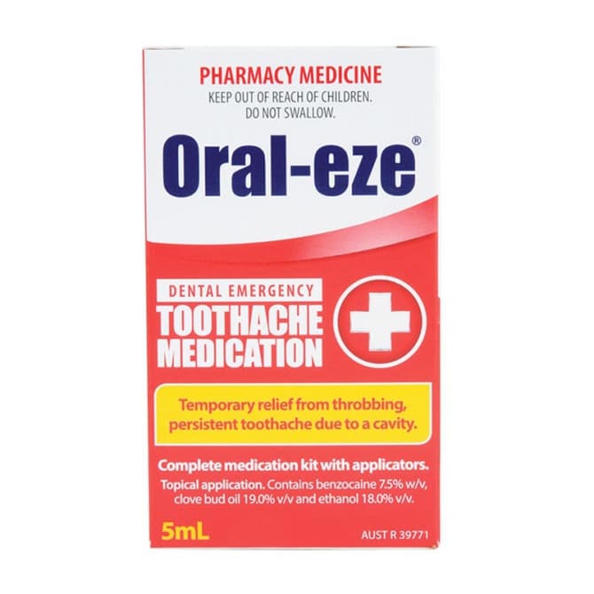 Buy Oral Eze Toothache Medication 5ml Online | Pharmacy Direct