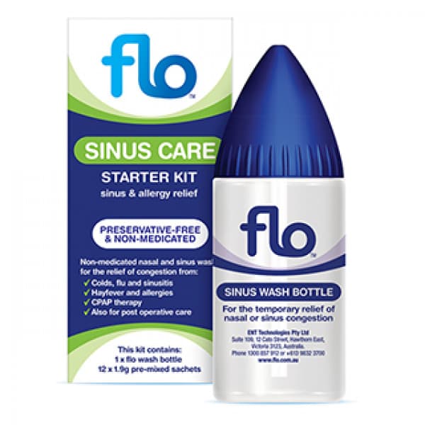 Buy Flo Sinus Care Starter Kit 12 Sachets Online | Pharmacy Direct
