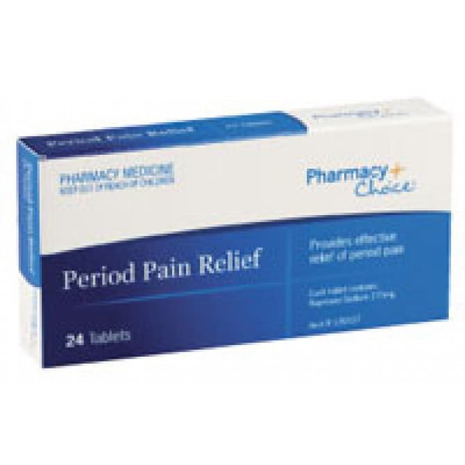 Pharmacy Choice Period Pain Relief 24 Tablets - 9316100901248
