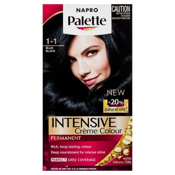 Buy Napro Palette Blue Black Hair Colour Online Pharmacy Direct