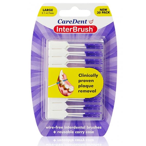 Buy CareDent InterBrush Large 30 Pack Online | Pharmacy Direct