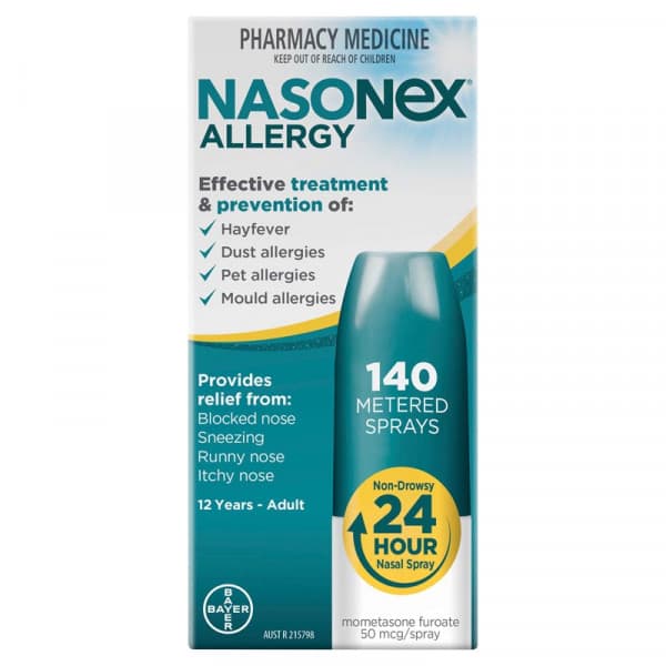 Buy Nasonex Allergy Spray 140 Dose Online