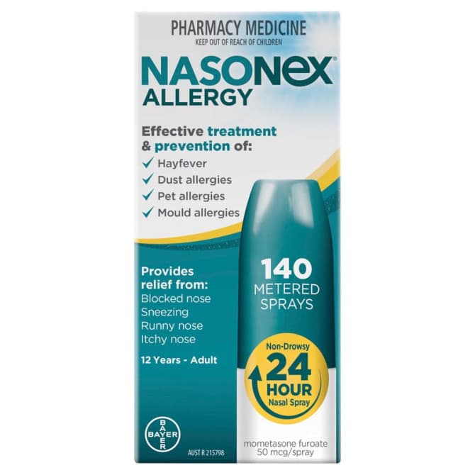 Buy Nasonex Allergy Spray 140 Dose Online