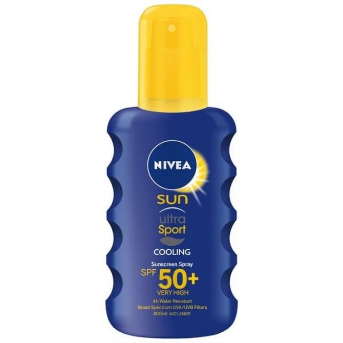 Buy Nivea Sun Ultra Sport Cooling Sunscreen SPF 50+ Spray 200ml Online ...