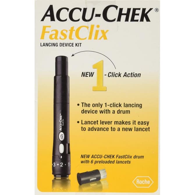Buy Accu-Chek FastClix Lancing Device Kit Online | Pharmacy Direct