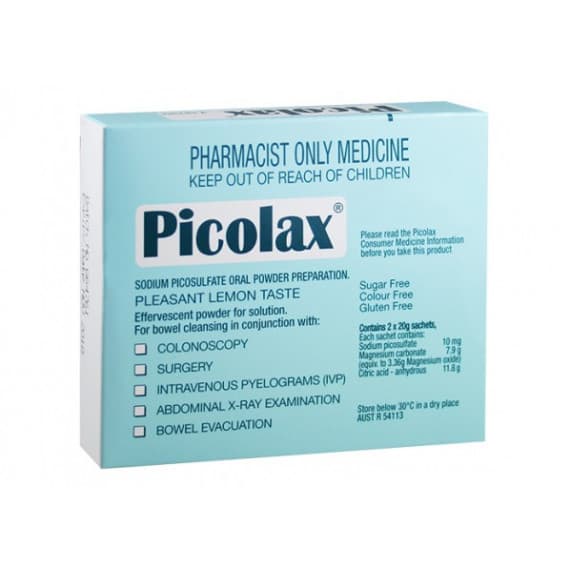 Buy Picolax Oral Powder Sachet 20g x 2 (S3) Online
