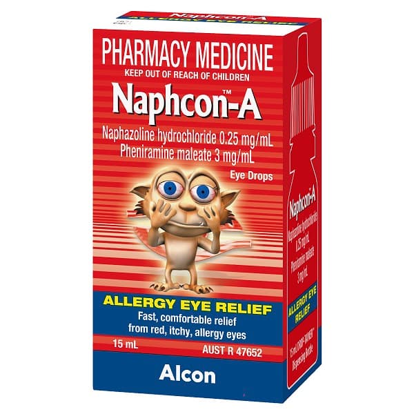 Naphcon A Eye Drops 15ml - 300650287135