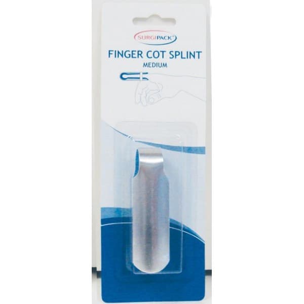 Buy Surgipack Finger Cot Splint Medium 6476 Online | Pharmacy Direct