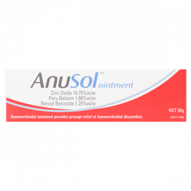 Buy Anusol Ointment 50g Online | Pharmacy Direct