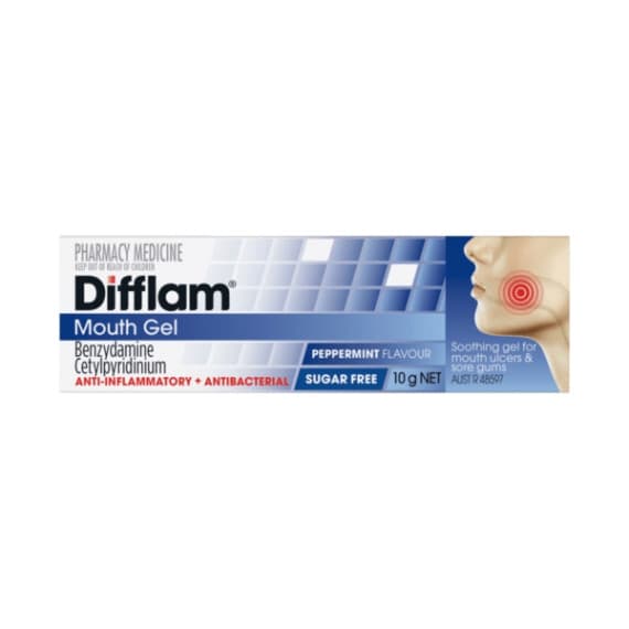Buy Difflam Anti Inflammatory Mouth Gel 10g Online