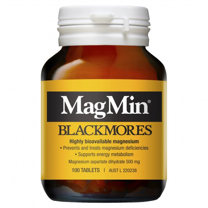Buy Blackmores Magmin 500mg 100 Tablets Online | Pharmacy Direct