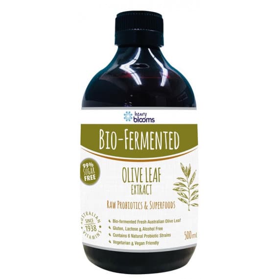 Buy Henry Blooms Olive Leaf Probiotic Online Pharmacy Direct