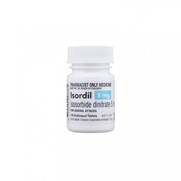 Buy Isordil Tablets 5mg 100 (S3) Online