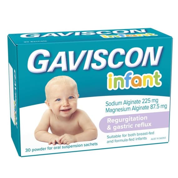 Buy Gaviscon Infant Powder Sachets for Regurgitation and Gastric Reflux ...