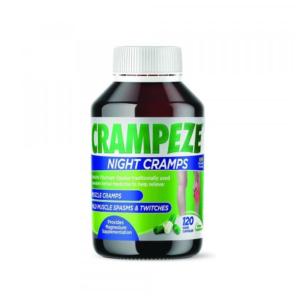 Buy Crampeze Night Cramps 120 Capsules Online | Pharmacy Direct