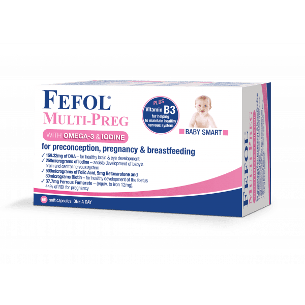 Buy Fefol Multi-Preg Liquid Caps 60 Online | Pharmacy Direct