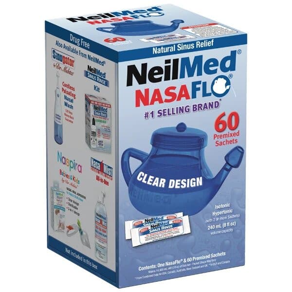 Buy NeilMed NasaFlo Neti Pot Online Pharmacy Direct