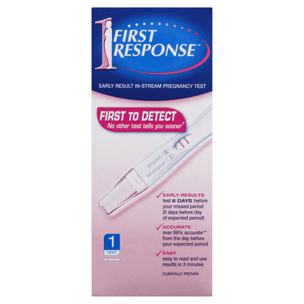 Buy First Response Instream Pregnancy Test 1 Test Online | Pharmacy Direct