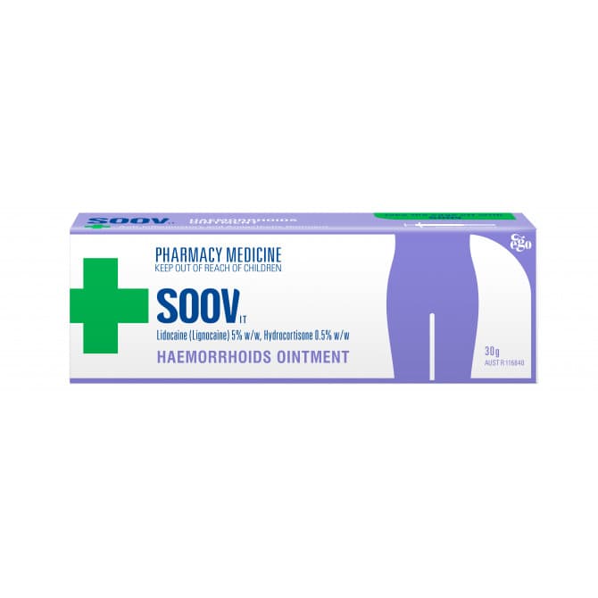 Buy Ego Soov It Haemorrhoids Cream Online Pharmacy Direct