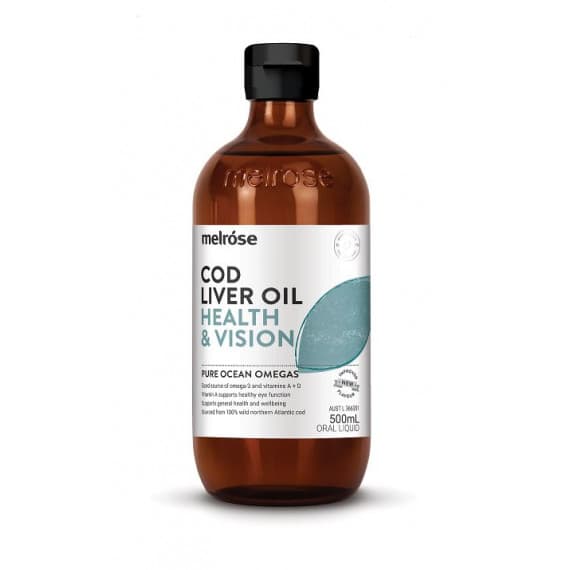 Buy Melrose Omega Cod Liver Oil 500ml Online