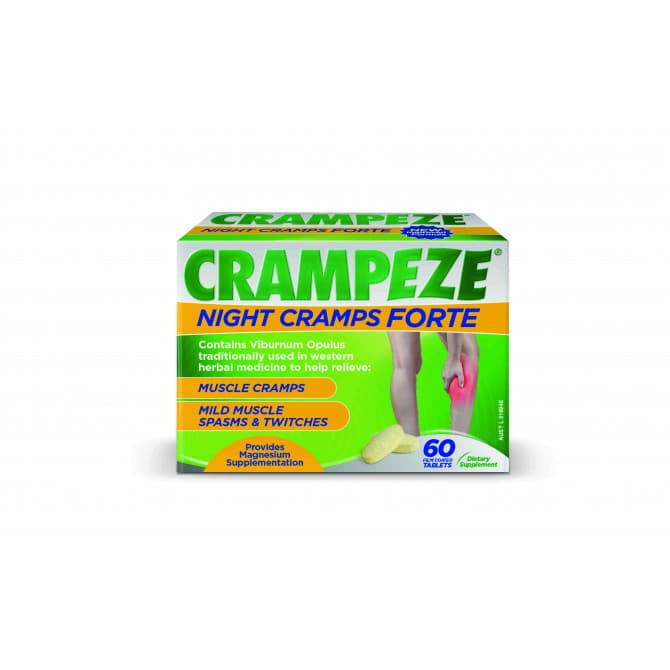 Buy Crampeze Night Cramps Forte 60 Tablets Online | Pharmacy Direct