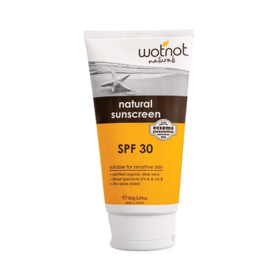 Wotnot Natural Sunscreen SPF30 Plus 150g - 9336127000335
