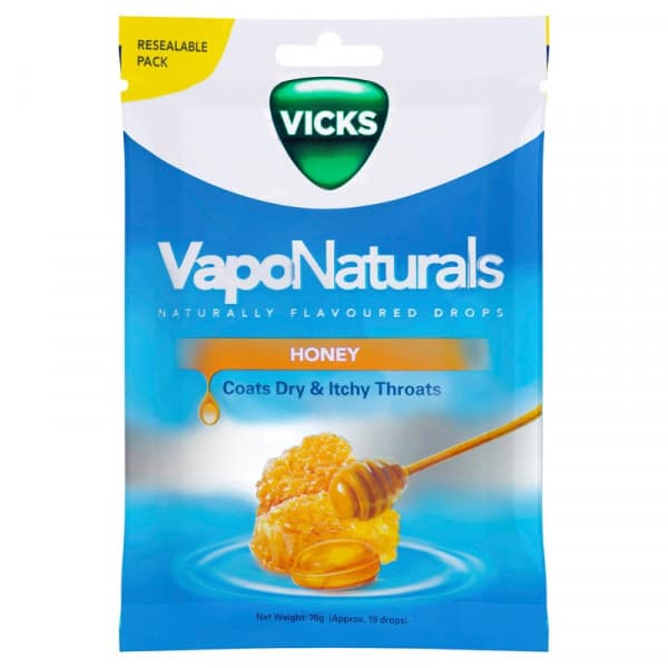 Buy Vicks VapoNaturals Resealable Honey 20 Drops Online | Pharmacy Direct