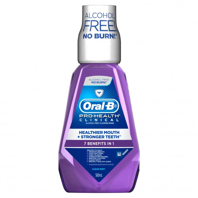Buy Oral B Pro Healh Clinical Rinse 7 Benefits in 1 Mouthwash Online