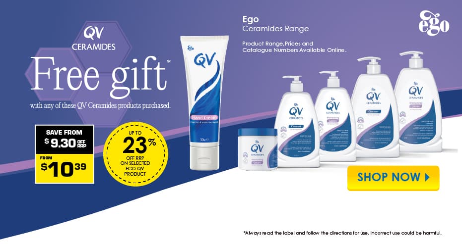 Ego QV Ceramides - Free Gift