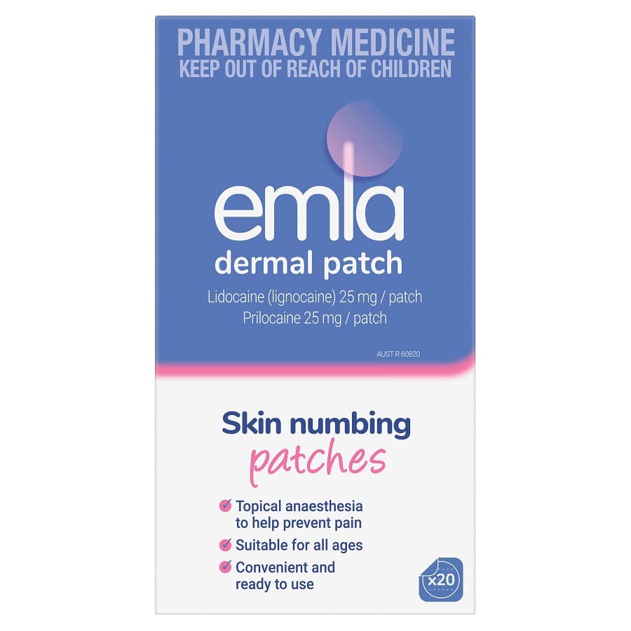 Buy Emla 5% Patch 20 Patches Online | Pharmacy Direct