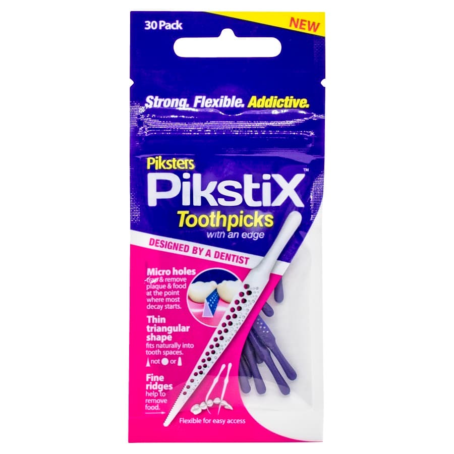 Buy Piksters Pikstik Toothpicks 30 Pack Online