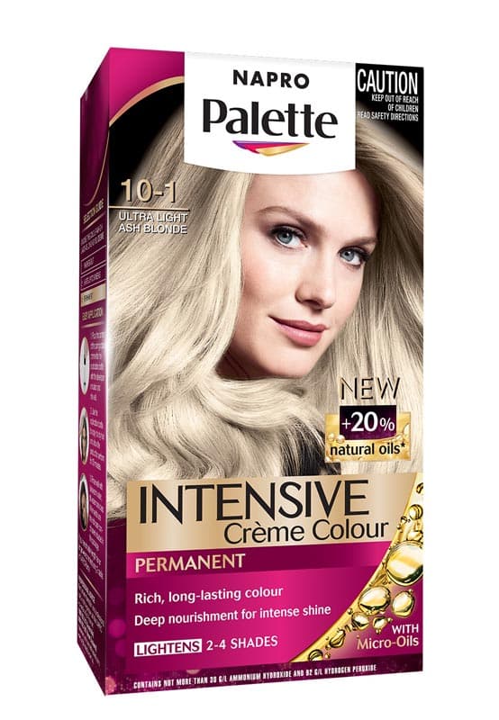 Buy Napro Palette Hair Colour 10-1 Light Ash Blonde Online | Pharmacy ...